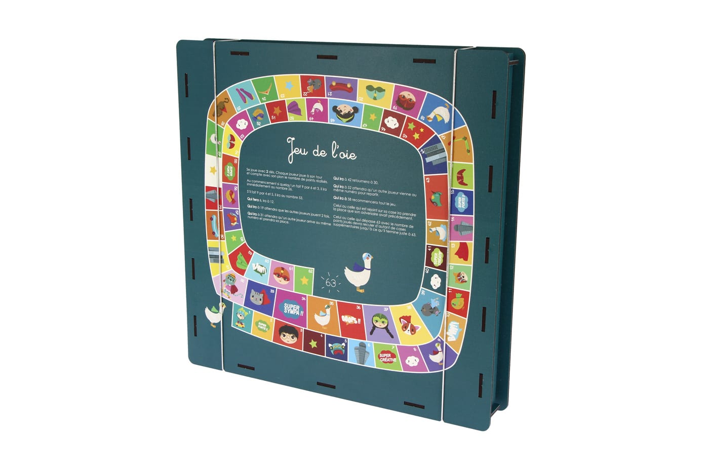 Boite 4 jeux de société - AgentPaper