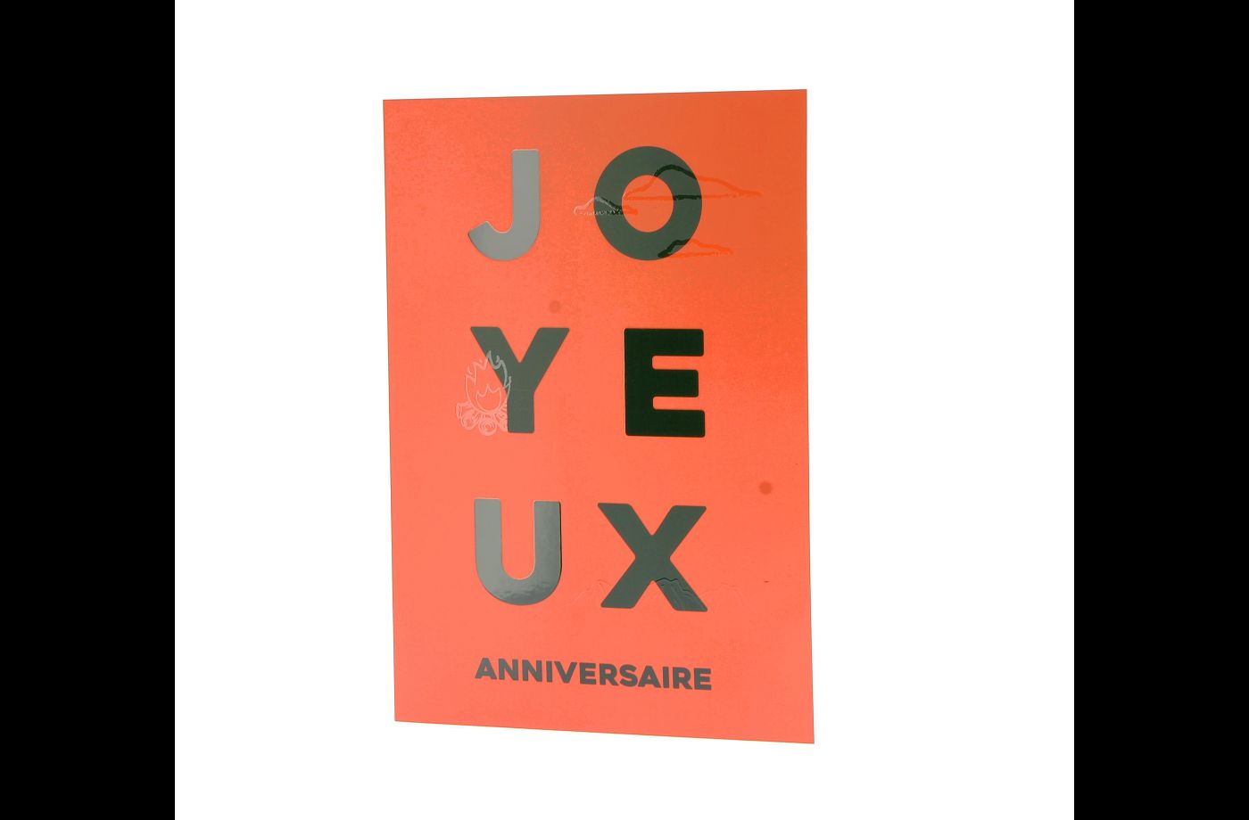 Carte Anniversaire A4 - AgentPaper