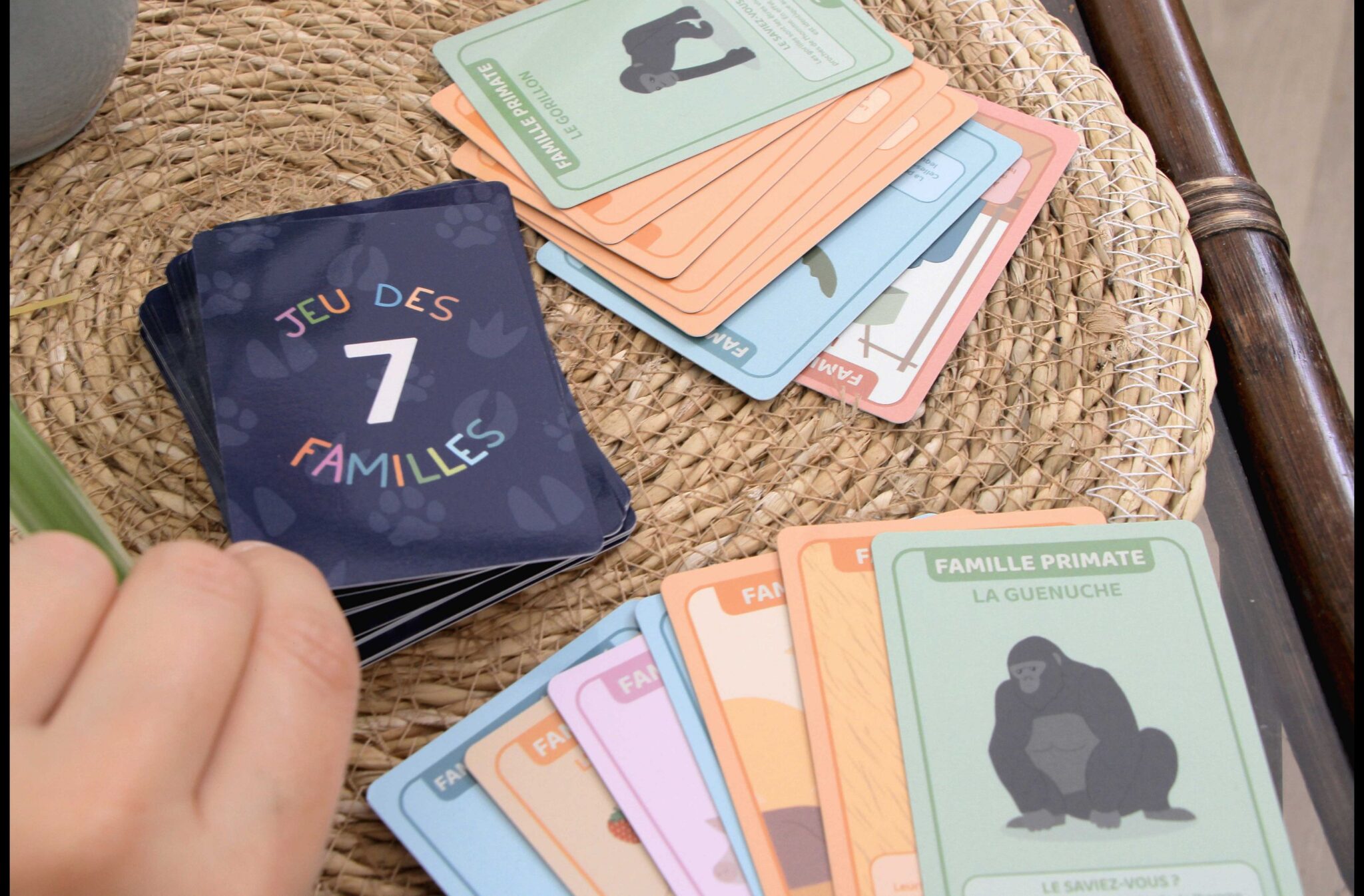 Jeu de 7 familles - AgentPaper