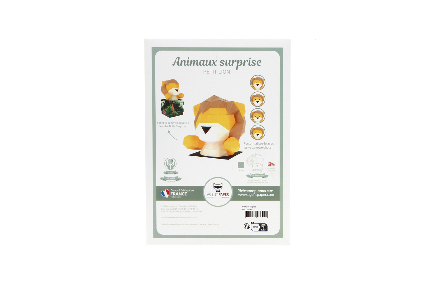 Petit Lion Surprise - AgentPaper