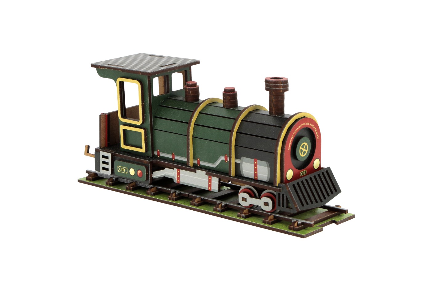 Train en bois Locomotive - AgentPaper