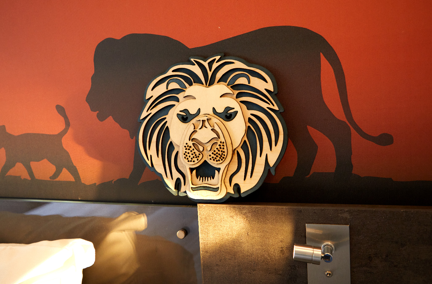 Blason animal en bois - AgentPaper