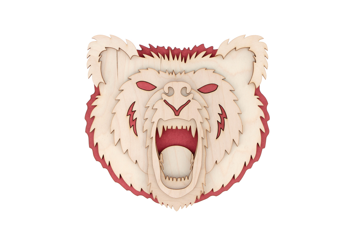 Blason animal en bois - AgentPaper