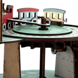 Automate train en bois - AgentPaper