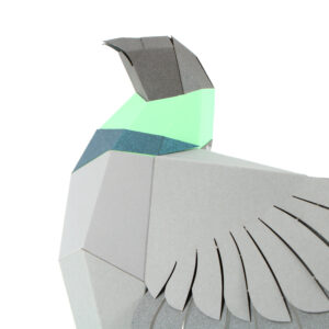 Pigeon en papier 3D - AgentPaper