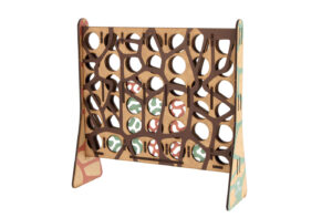 Puissance 4 en bois - AgentPaper